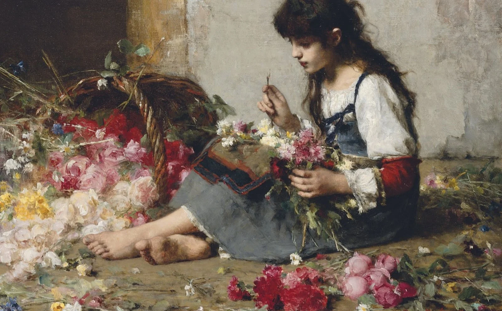 Alexei Harlamoff | The Arrangement, 1880 | Christie's | Tutt'Art@