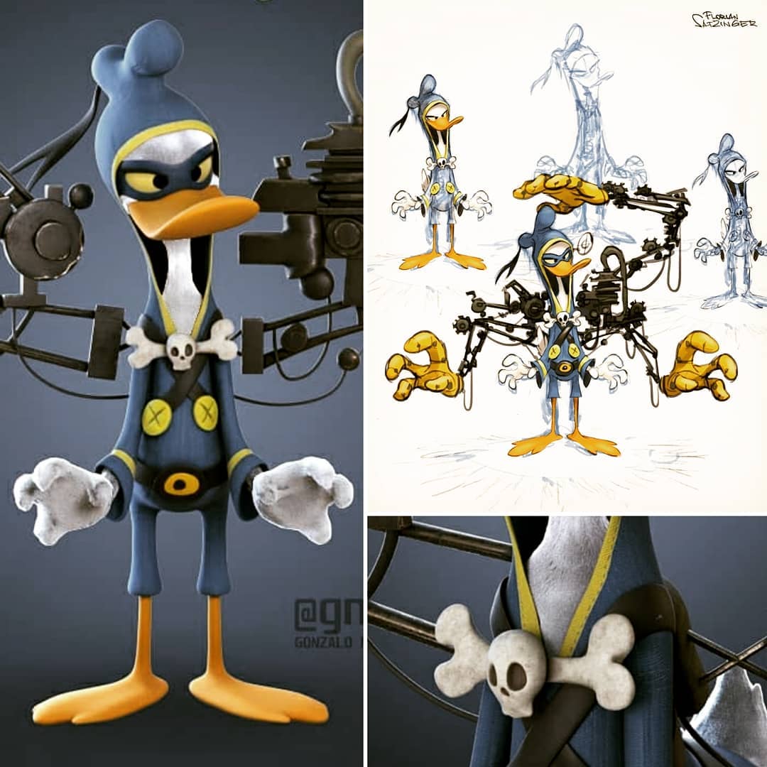 The Paperwalker Journal - Florian Satzinger: Donald Dark in 3D