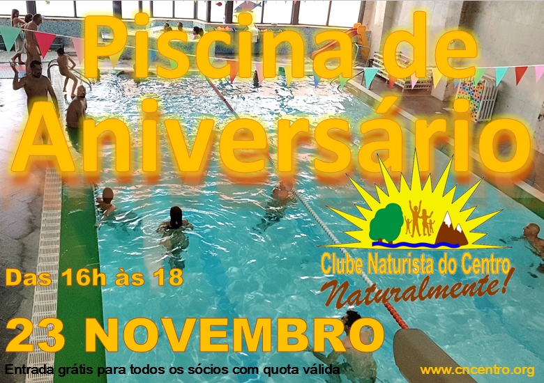 Blog do Clube Naturista do Centro : Naturismo em Família em piscina indoor
