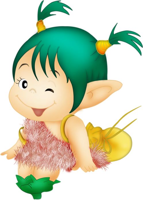 ♥ Dibujos a color ♥: Simpáticos duendes a color para imprimir