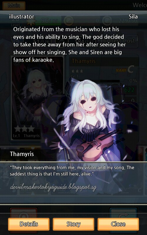 Devil Maker Tokyo Guide: Danzaburo Mujina, Aqhat, Loki, Sukuna- Hikona, Rusalka & Thamyris