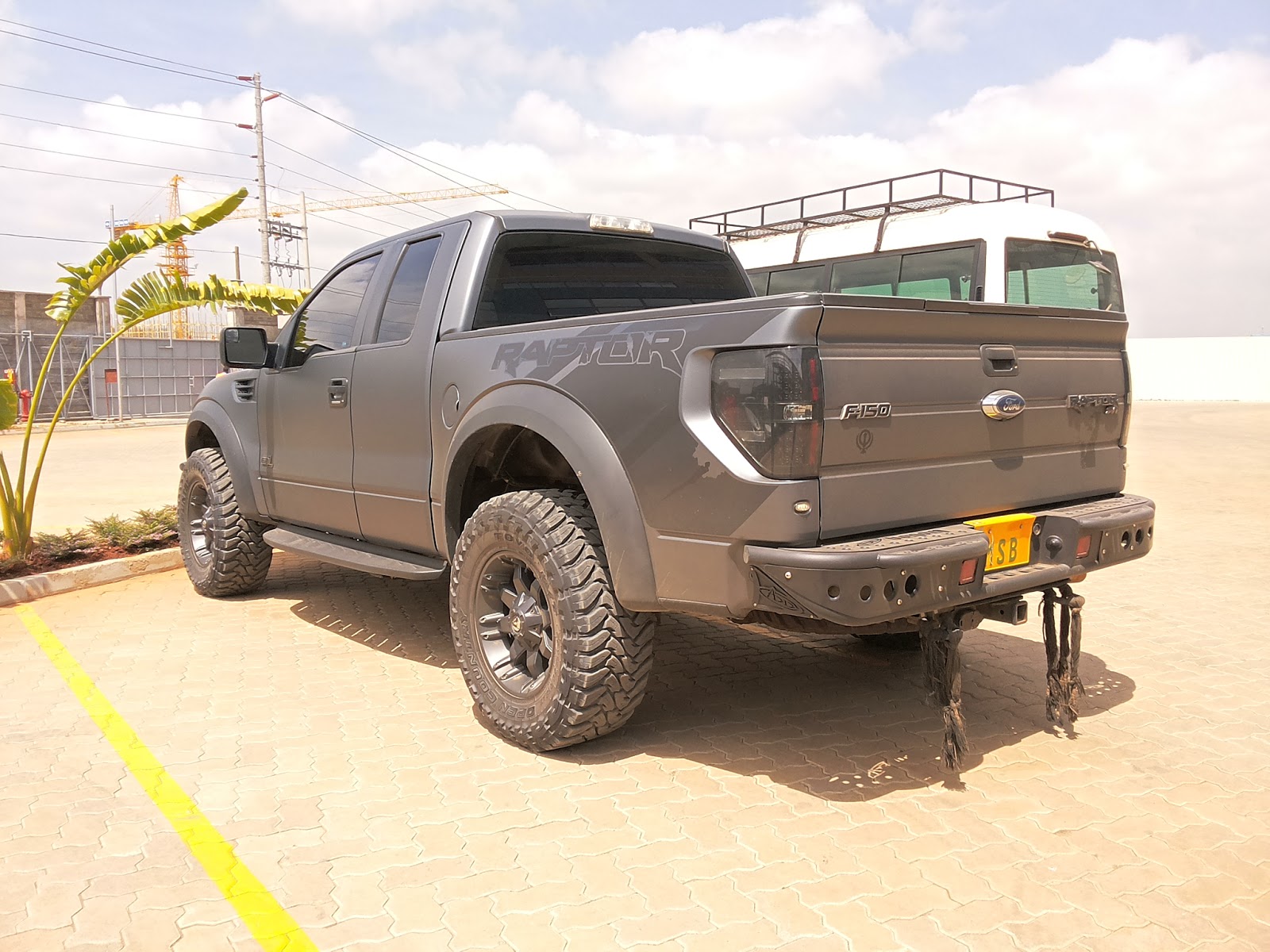 Kenyan auto blog: Ford F-150 Raptor on Kenyan road's