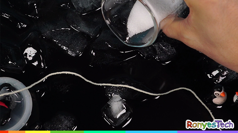 Is It Possible to Lift the Ice Cube With a Rope Without a Knot ...