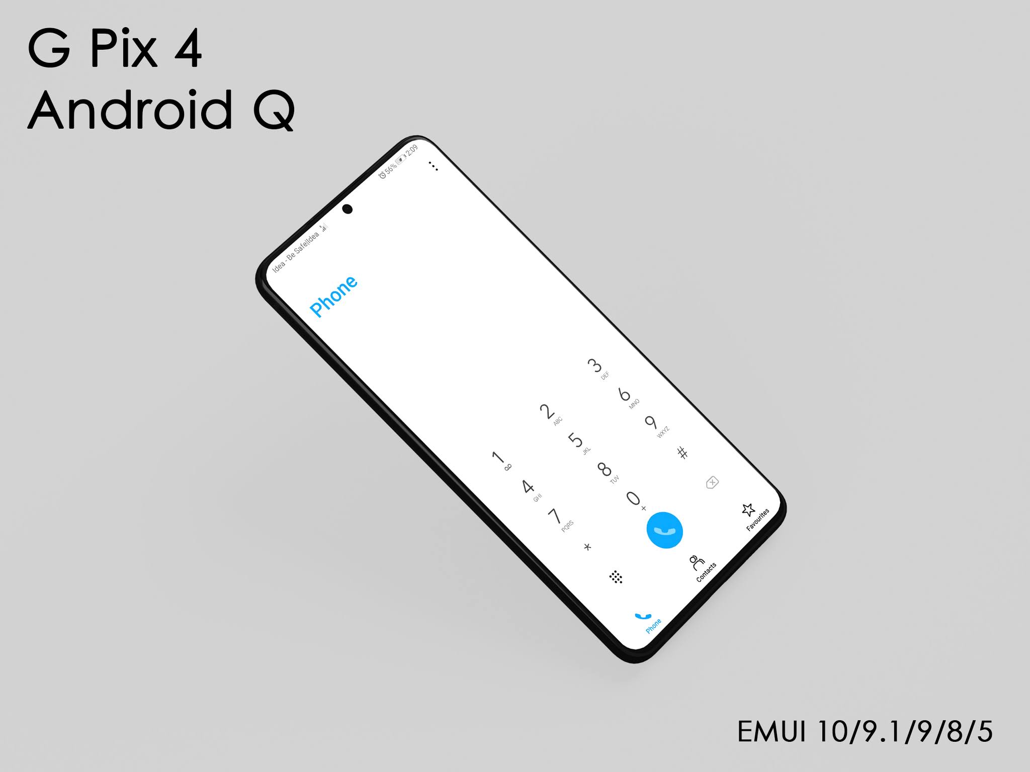 [EMUI Theme] Google Pixel 4 Android Q Theme for EMUI 10/9.1/9/8/5 Users
