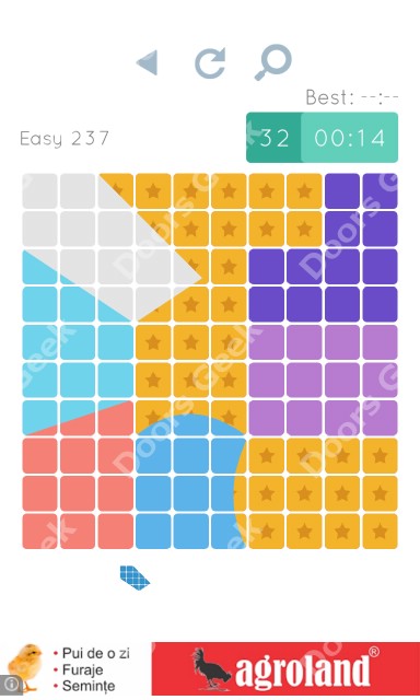 Blocks & Shapes [Easy] Level 237 Solution ~ Doors Geek