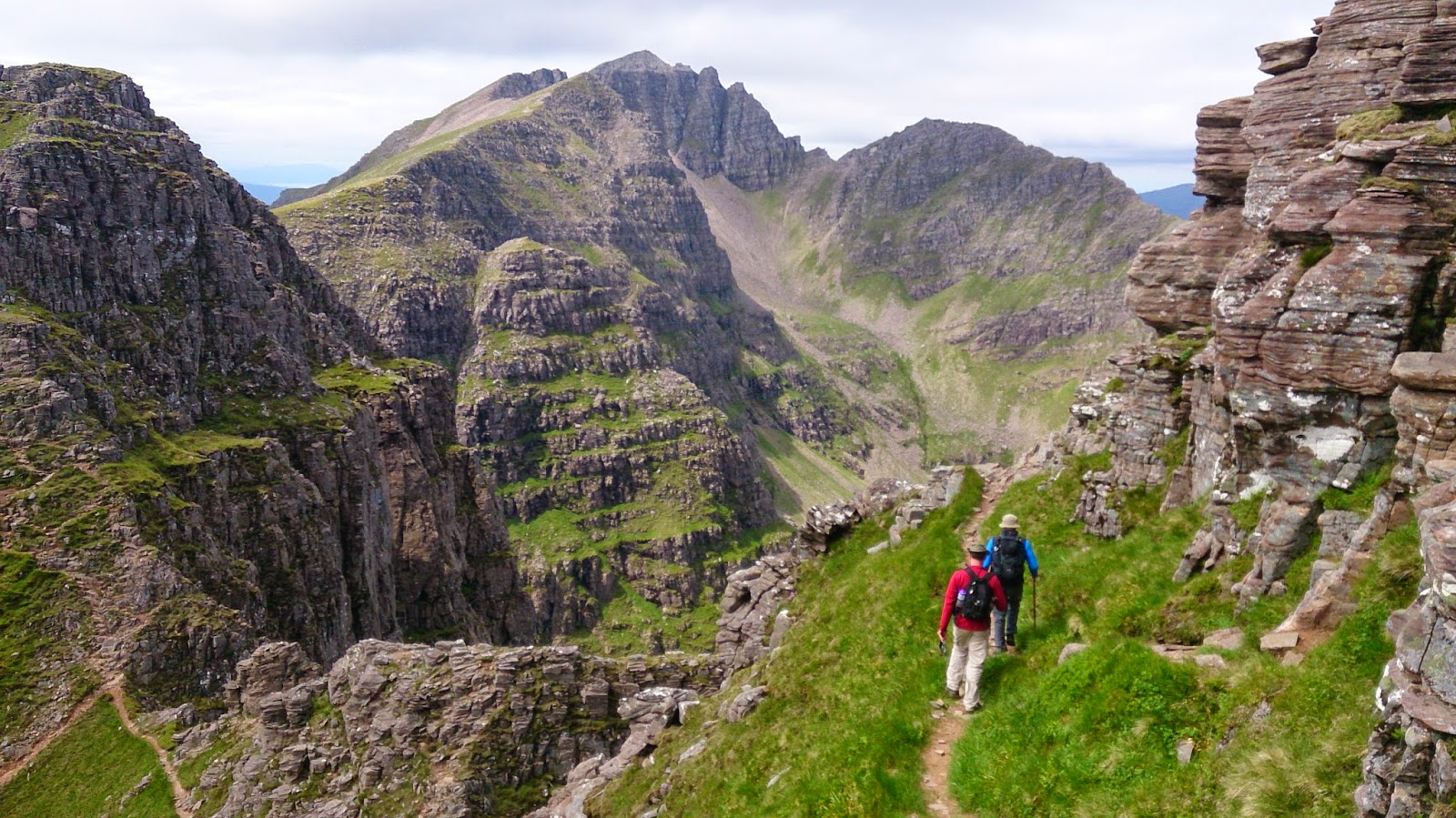 Summit to smile about.....: Liathach (Spidean a'Choire Leith & Mullach ...