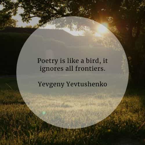 50 Poetry quotes that will inspire your mind and soul