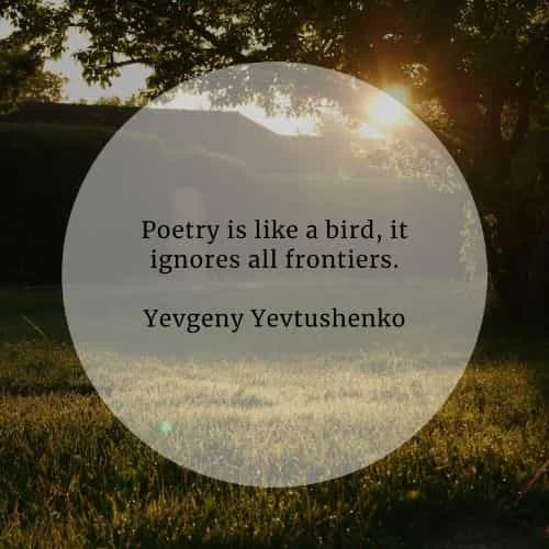 50 Poetry quotes that will inspire your mind and soul