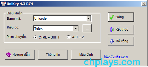 Tải Unikey 4.3 RC5 Build 200929: Gõ tiếng Việt nhẹ & tốt nhất