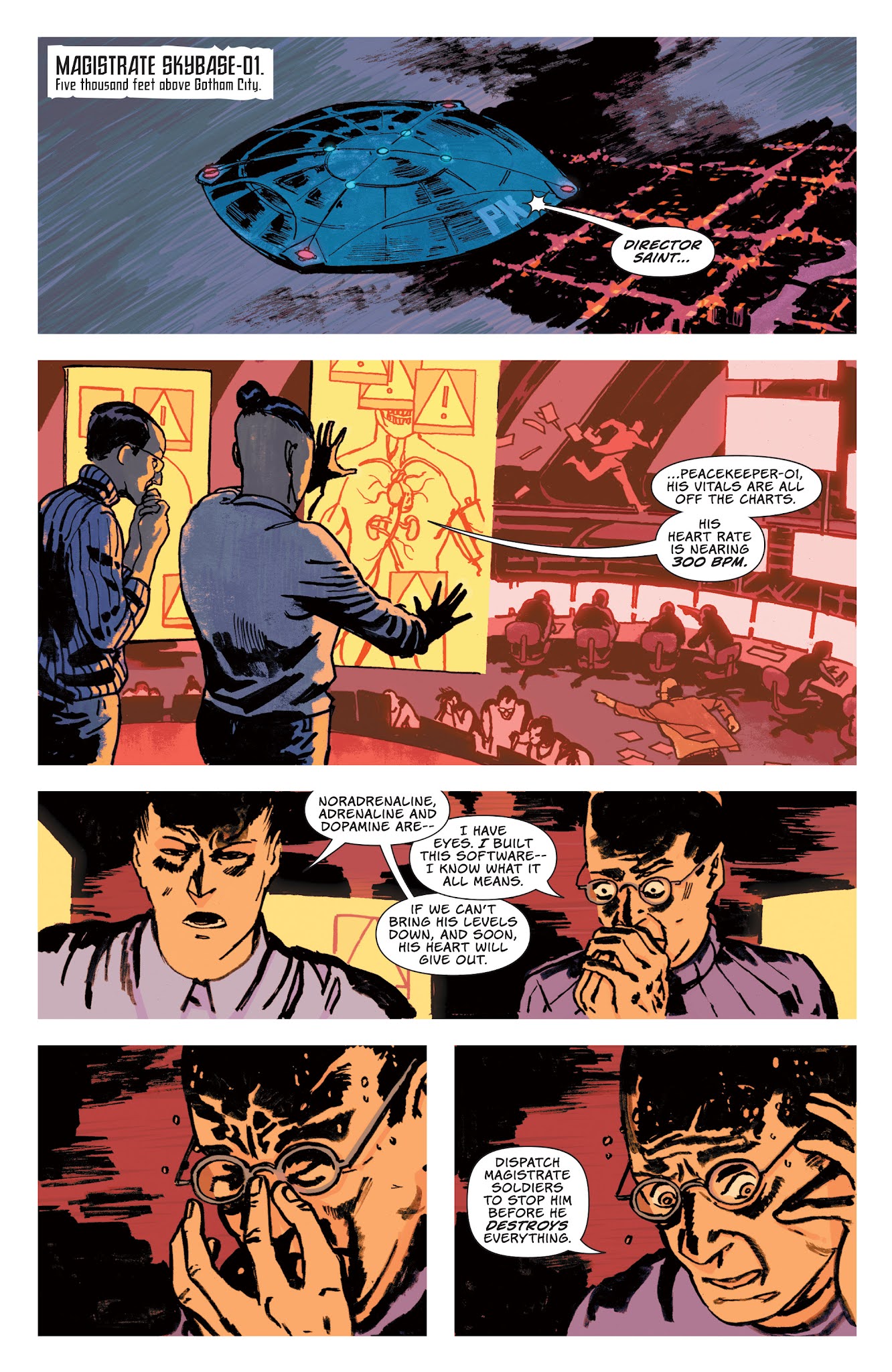 Weird Science DC Comics: Batman Secret Files: Peacekeeper #1 Review