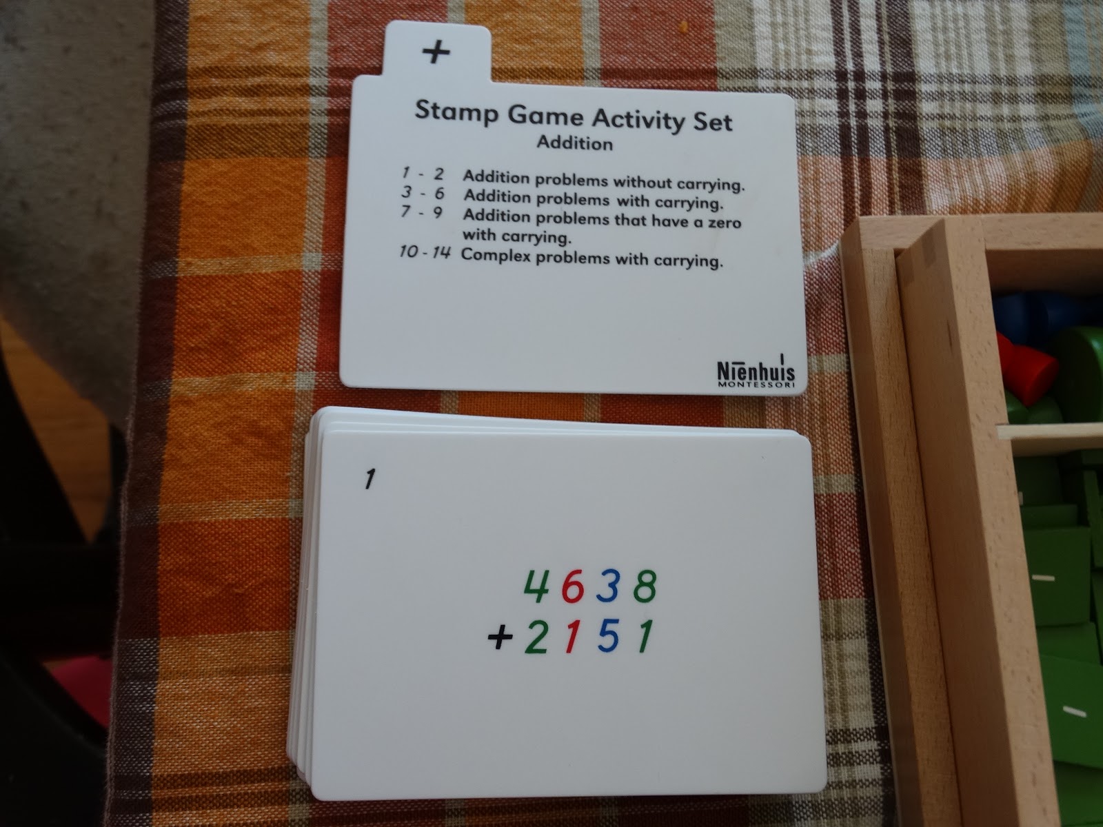 The Joys of Montessori Homeschooling: Stamp Game - Static and Dynamic ...