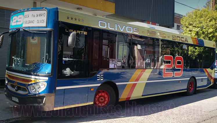 Colectibus - Zona de Buses: LINEA 29