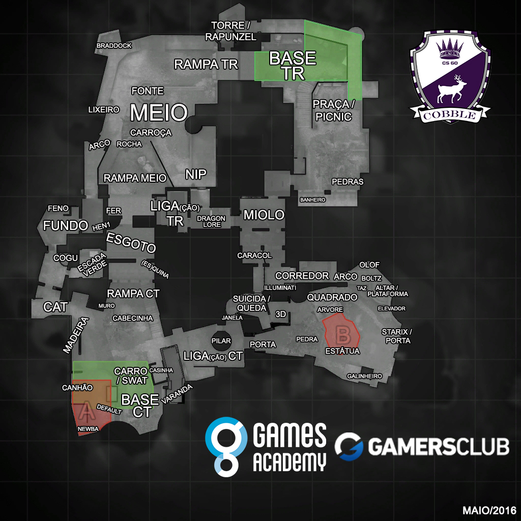 NOME DAS POSIÇÕES DOS PRINCIPAIS MAPAS DE COUNTER STRIKE: GLOBAL OFFENSIVE NOME DAS POSIÇÕES DOS PRINCIPAIS MAPAS DE COUNTER STRIKE: GLOBAL OFFENSIVE
