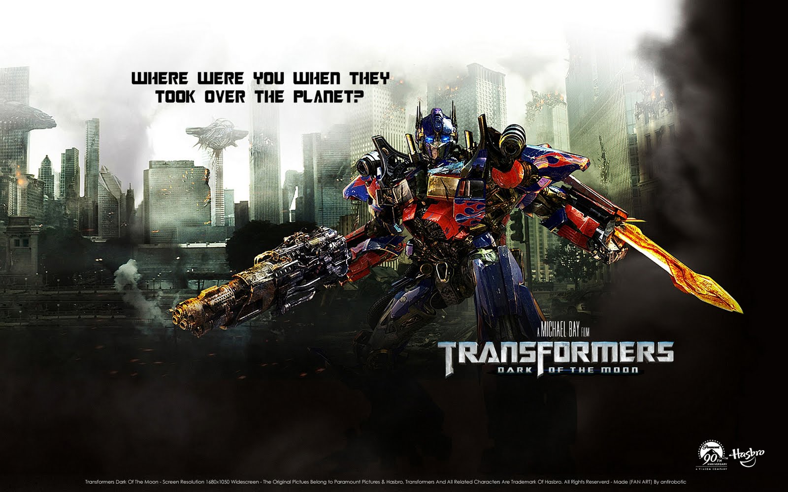 antirobotic Desktop Wallpaper Blogstation: TF3 : Dark Of The Moon ...