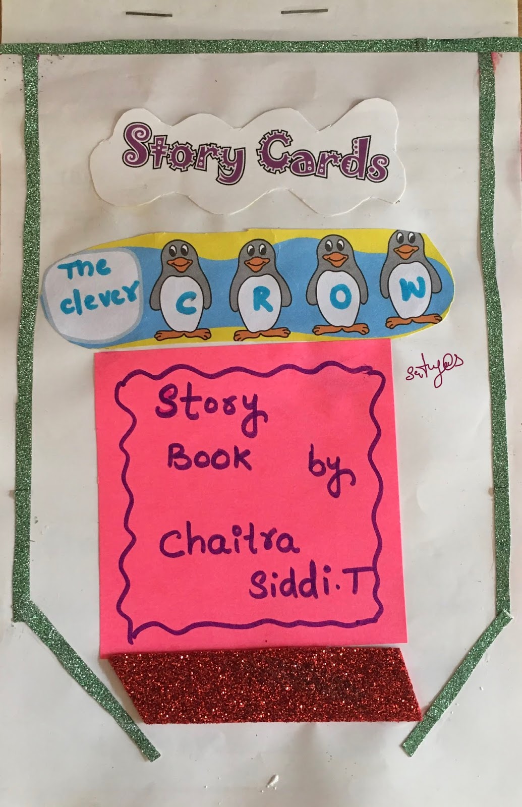 Santhi’s Arts and Crafts: STORY BOOK MAKING FOR KIDS