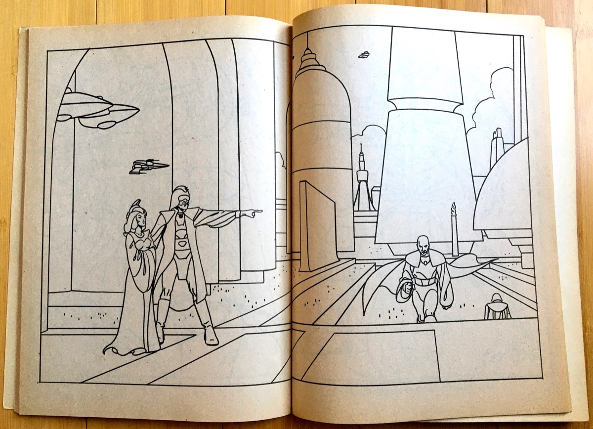 theswca blog: Stay Inside the Lines: Kenner's Star Wars Coloring Books ...