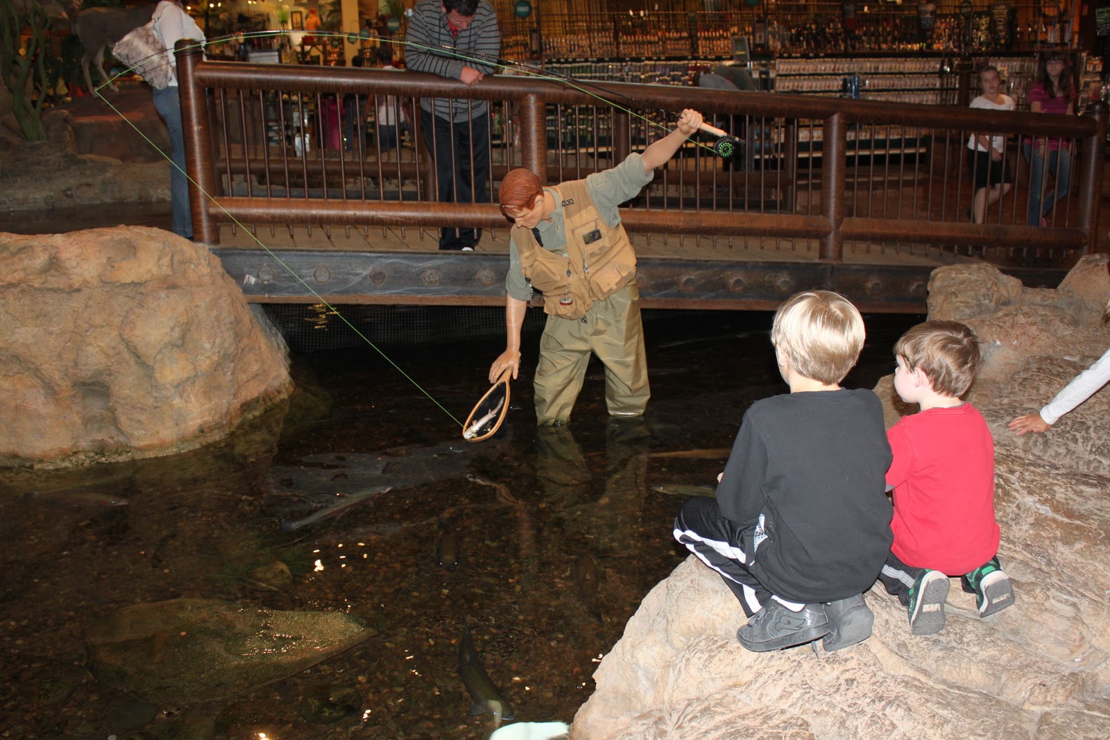 The Laubmeier Family: Bass Pro Shop