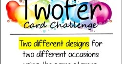 Twofer Card Challenge: Definitions/Examples