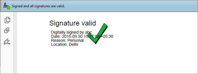 How to set Green Tick and Question marks in Signed PDF using iTextSharp ...