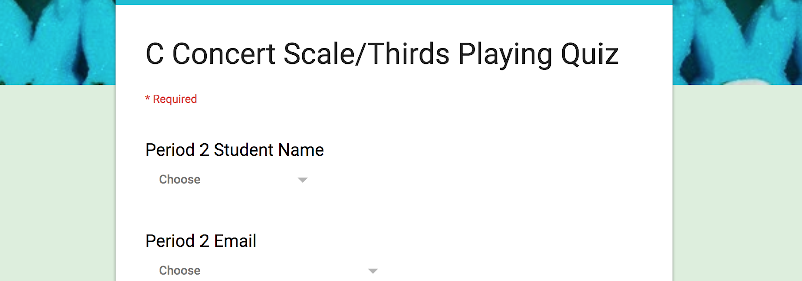 Teaching Ideas from the Music Room