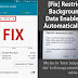 [Fixed] Restrict Background Data Enabled Automatically Problem [Android Errors & Solutions]