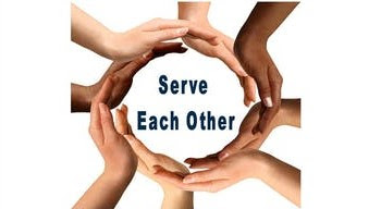 "We all serve each other, no one is the master"