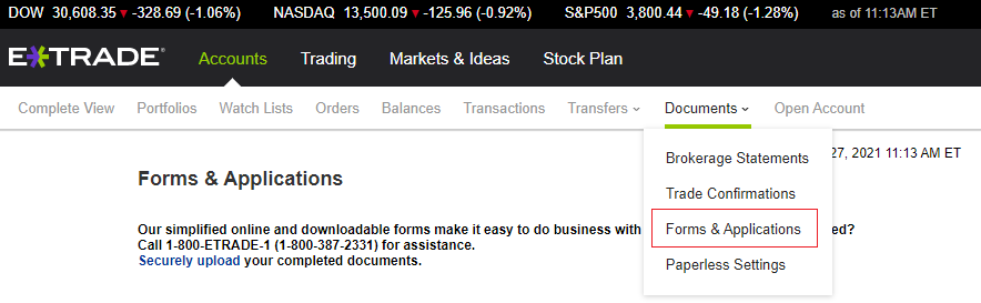 『投資｜分享』E*TRADE＊直接匯款(Direct Wire Request)至TD Ameritrade/Firstrade