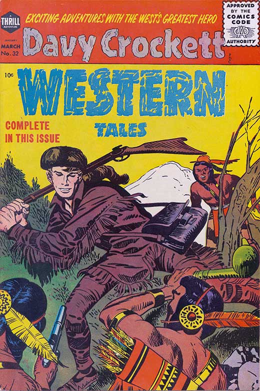 Western Comics Adventures: WESTERN TALES: DAVY CROCKETT Mini-Marathon!