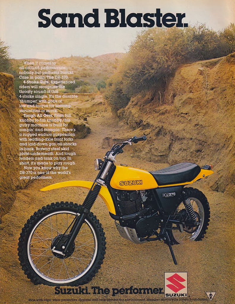 Daily Moto: Suzuki DR 370 1979