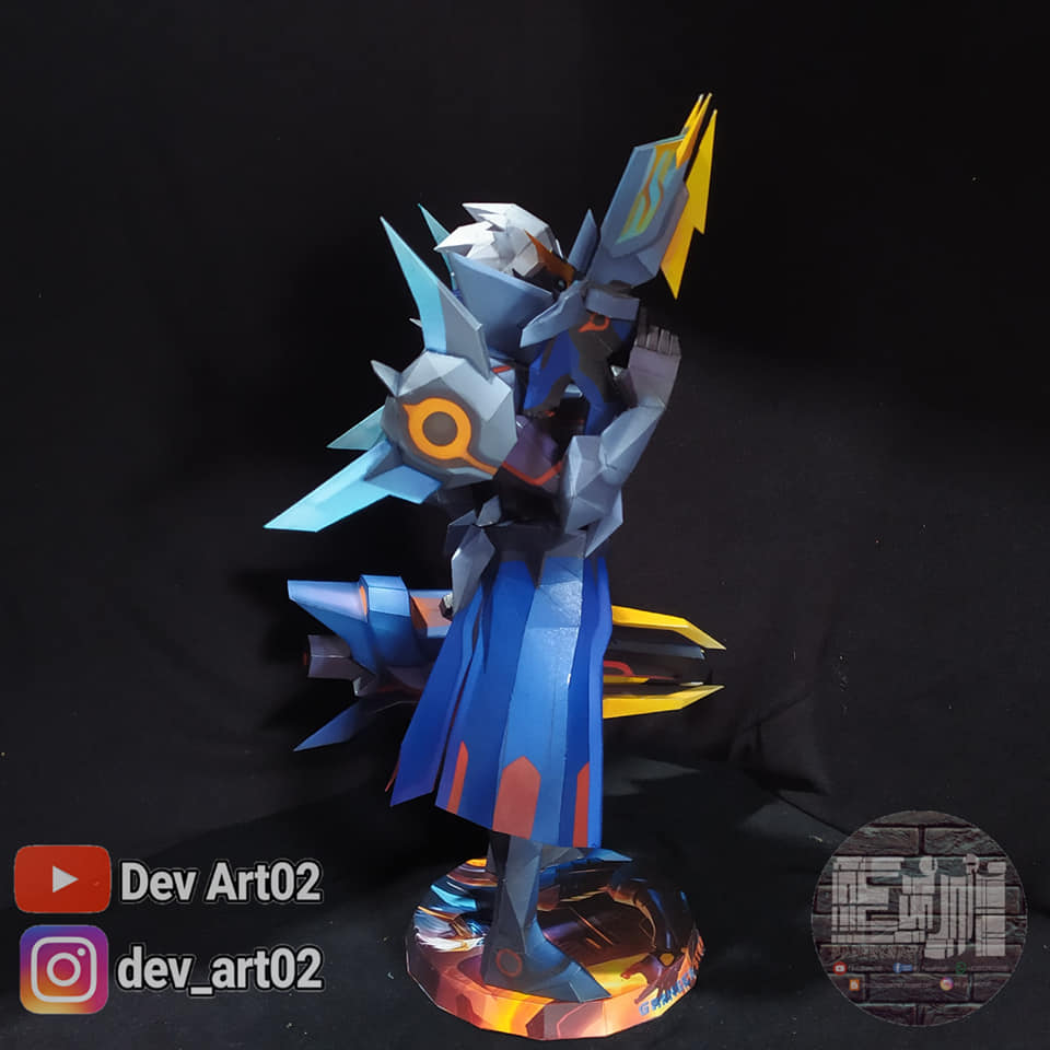 Eiji Papercraft: Hero Mobile Legends Granger Starfall Knight Papercraft