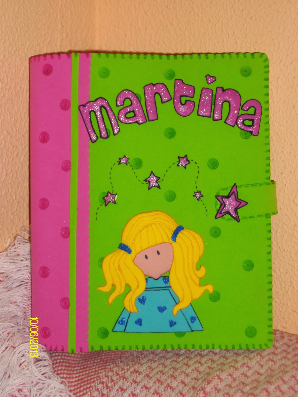 Cuadernos decorados para niñas - Imagui