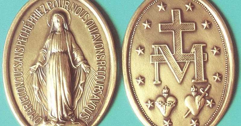 WE HAVE JUST COMPLETED A NOVENA TO OUR LADY OF THE MIRACULOUS MEDAL