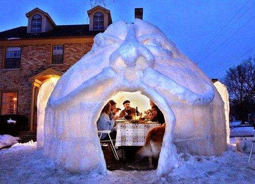 These Are 13 Of The Coolest Igloos From Around The World - Snow ...