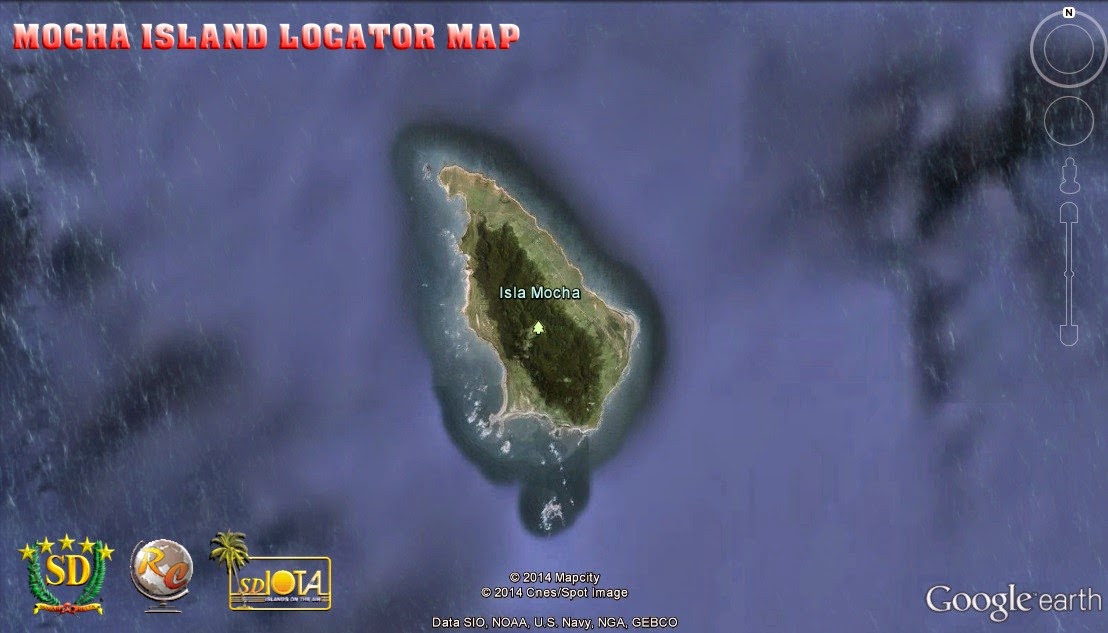 Mocha island DXpeditions: Ubicacion