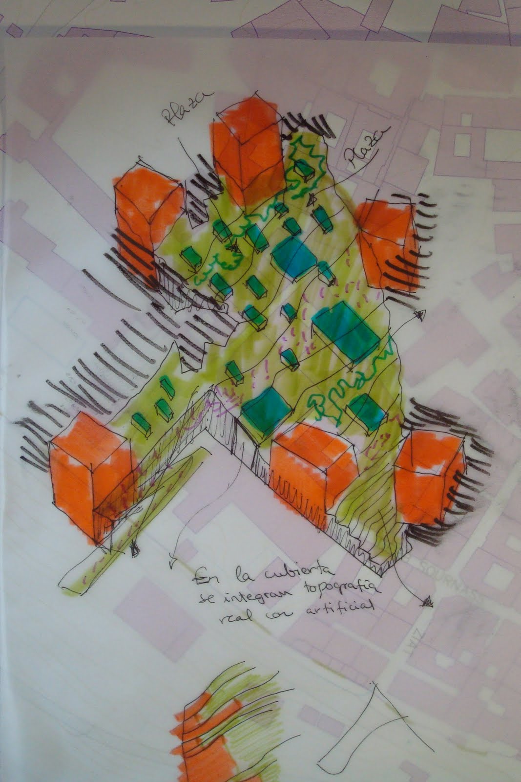 Jorge G.Dorta: Taller P9: primeros croquis