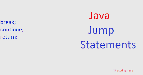 Java Jump Statements The Coding Shala java-jump-statements-the-coding-shala