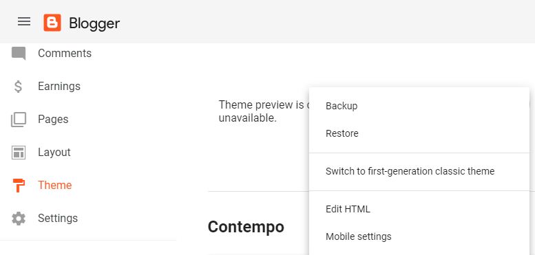 Tampilan Baru Dashboard Blogger: Laman Antarmuka Blogger Terbaru ...