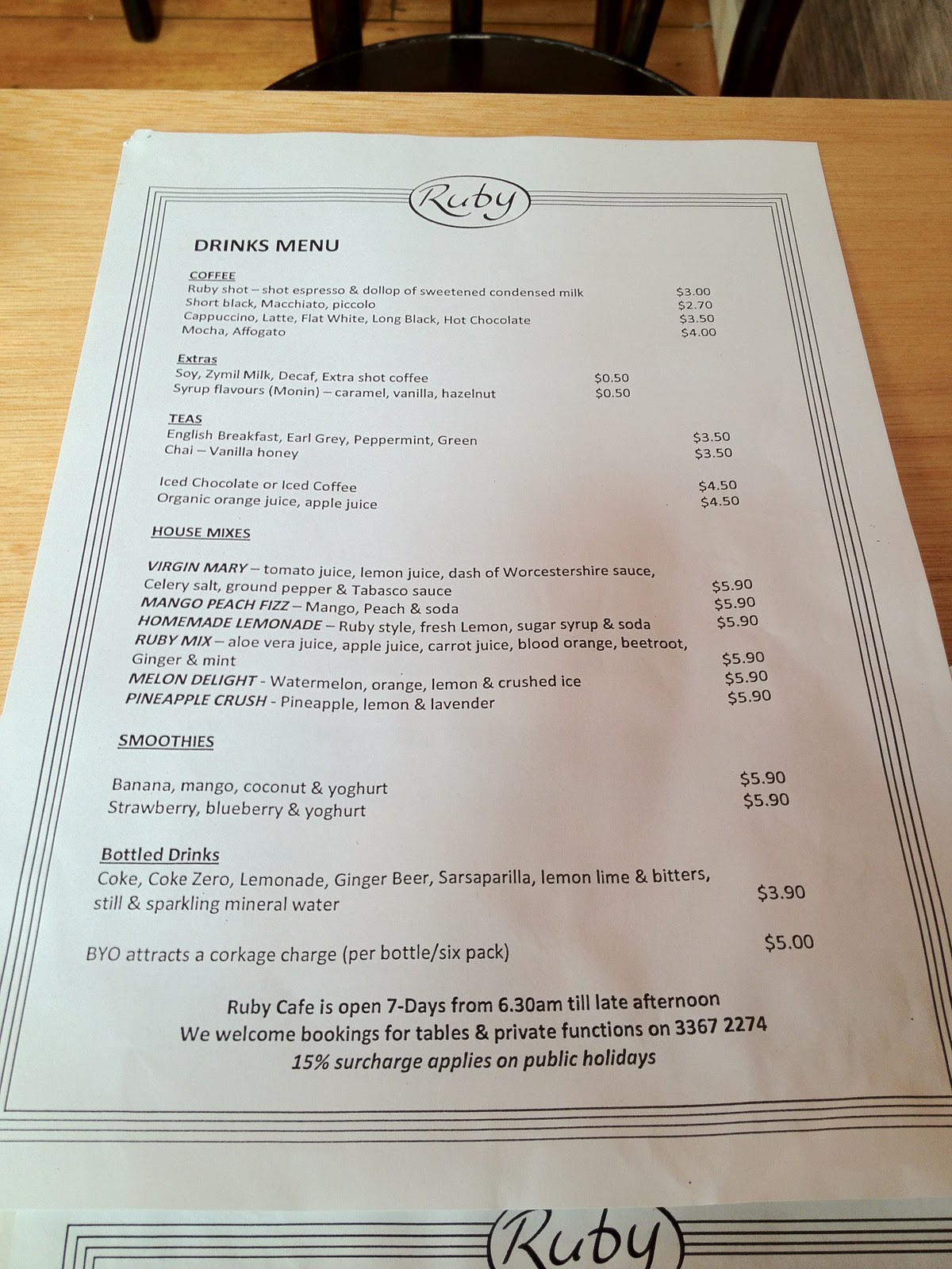 Amy's Eatery Adventures: Ruby Cafe