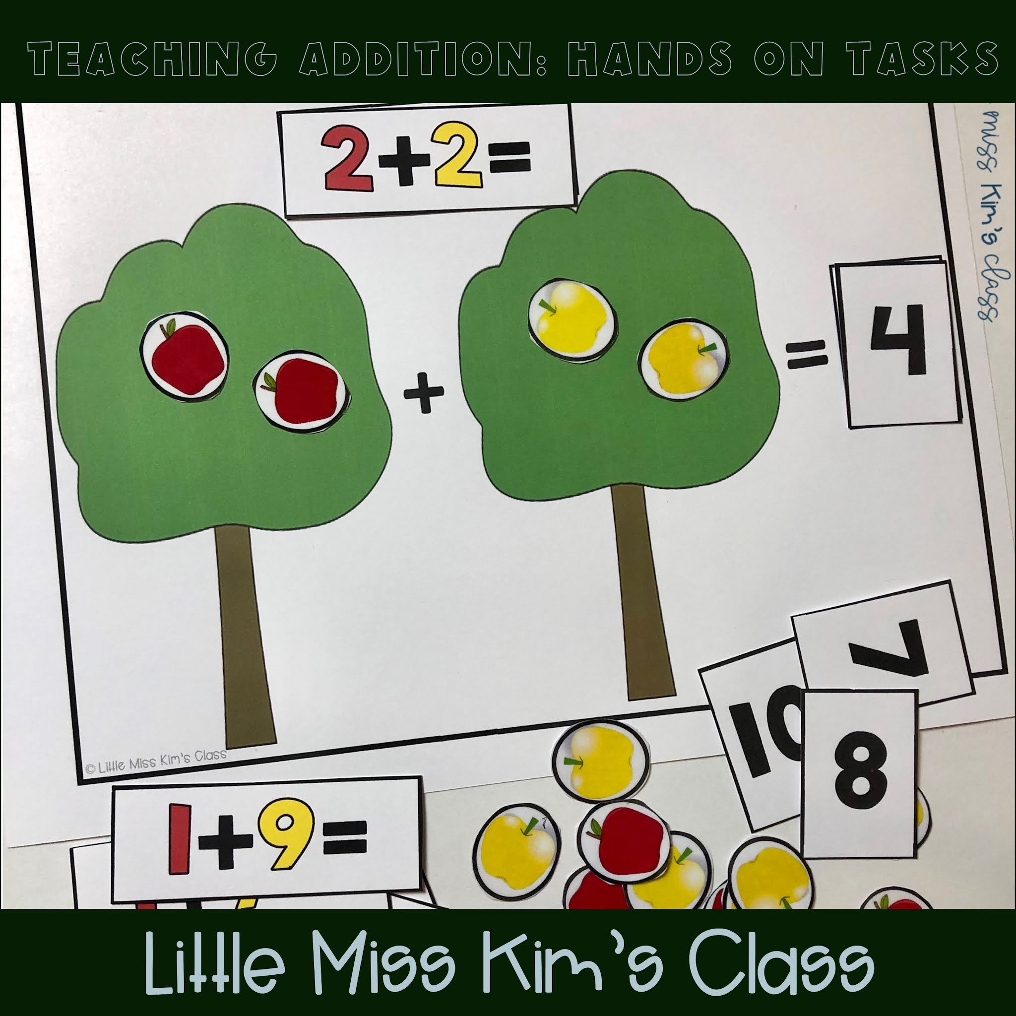 Little Miss Kim's Class: Activities & Freebies for Teaching Addition