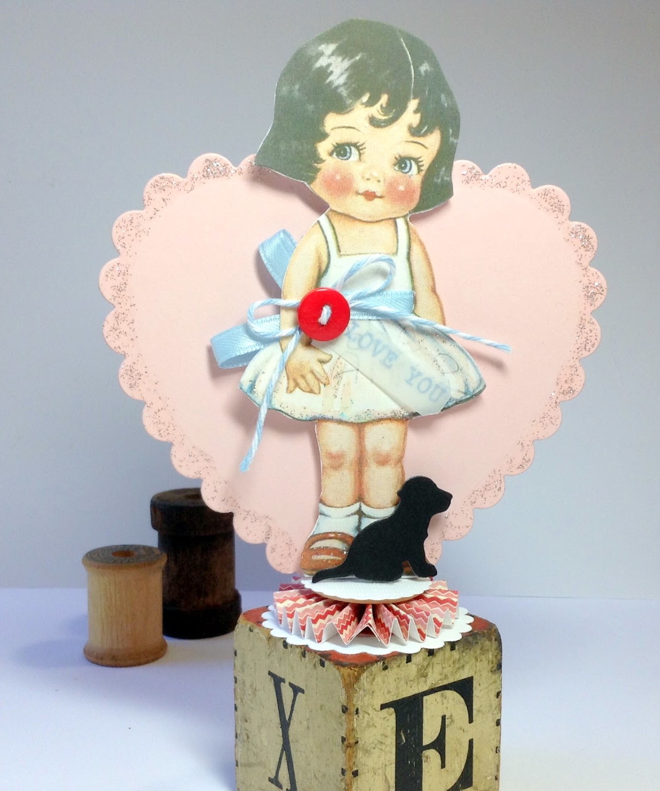 Crafting While I Wait: Vintage Blocks