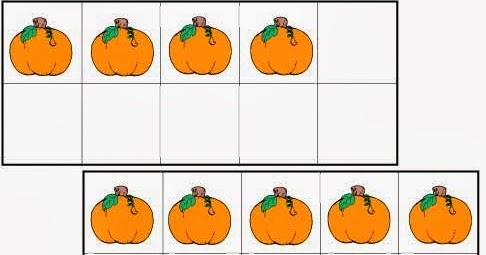 Excel Math: Base Ten Pumpkins for 10/10