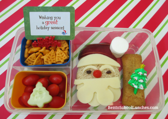Bento School Lunches : Santa Bento #646