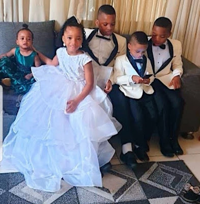 Linda Ikeji's younger sister, Sandra weds with 200 bridemaids. Photos ...