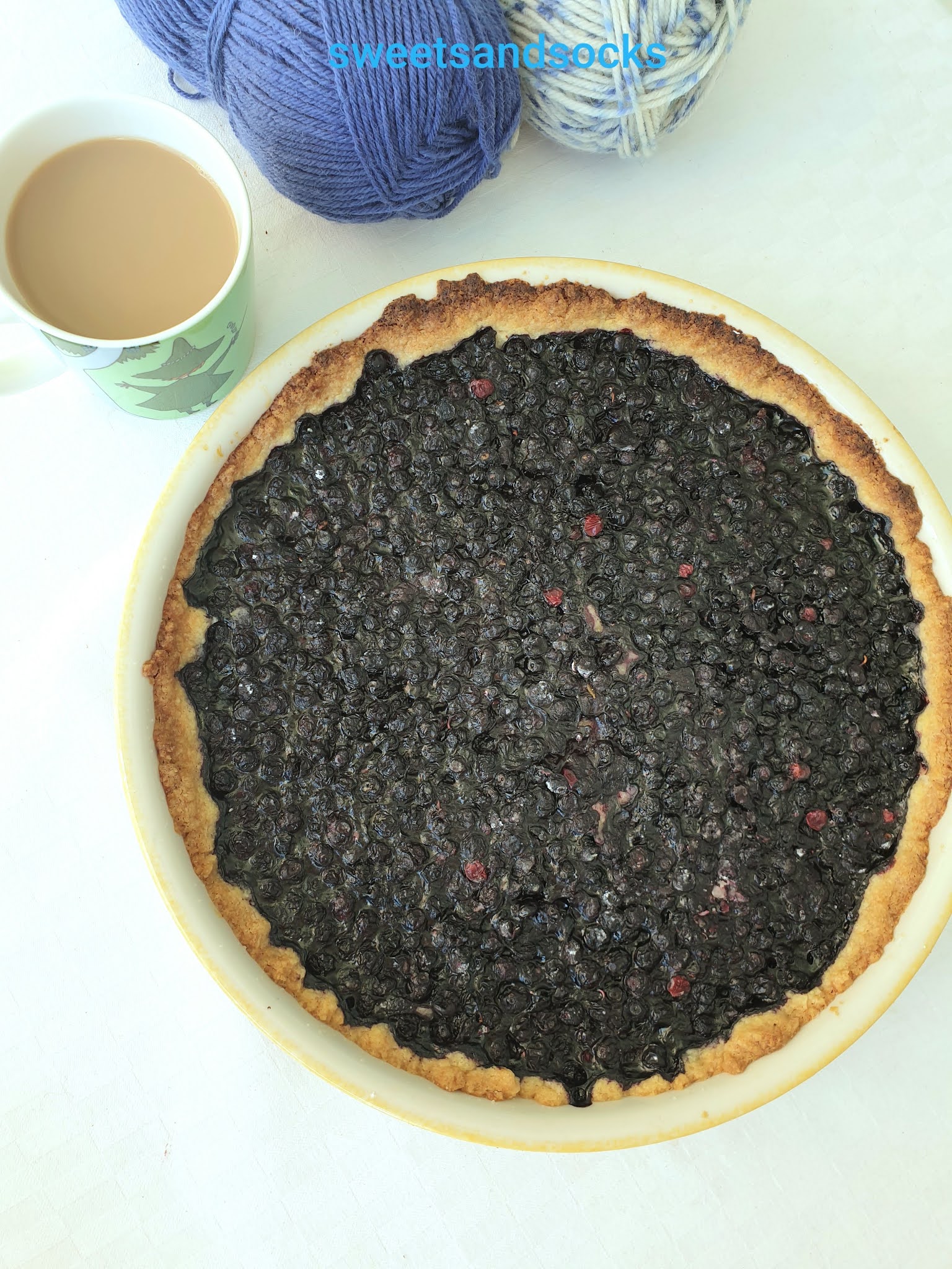 Sweets & Socks: Suuri mustikkapiirakkavertailu