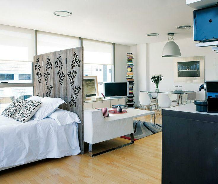 Bricolage e Decoração: 16 Ideias para colocar Quarto e Sala no mesmo espaço Bricolage e Decoração: 16 Ideias para colocar Quarto e Sala no mesmo espaço