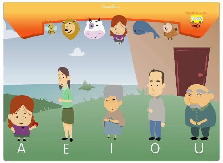 MI CLASE DE INFANTIL: ¿JUGAMOS CON LAS VOCALES?