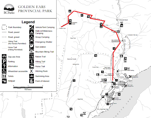Paddle Across: Golden Ears Hike