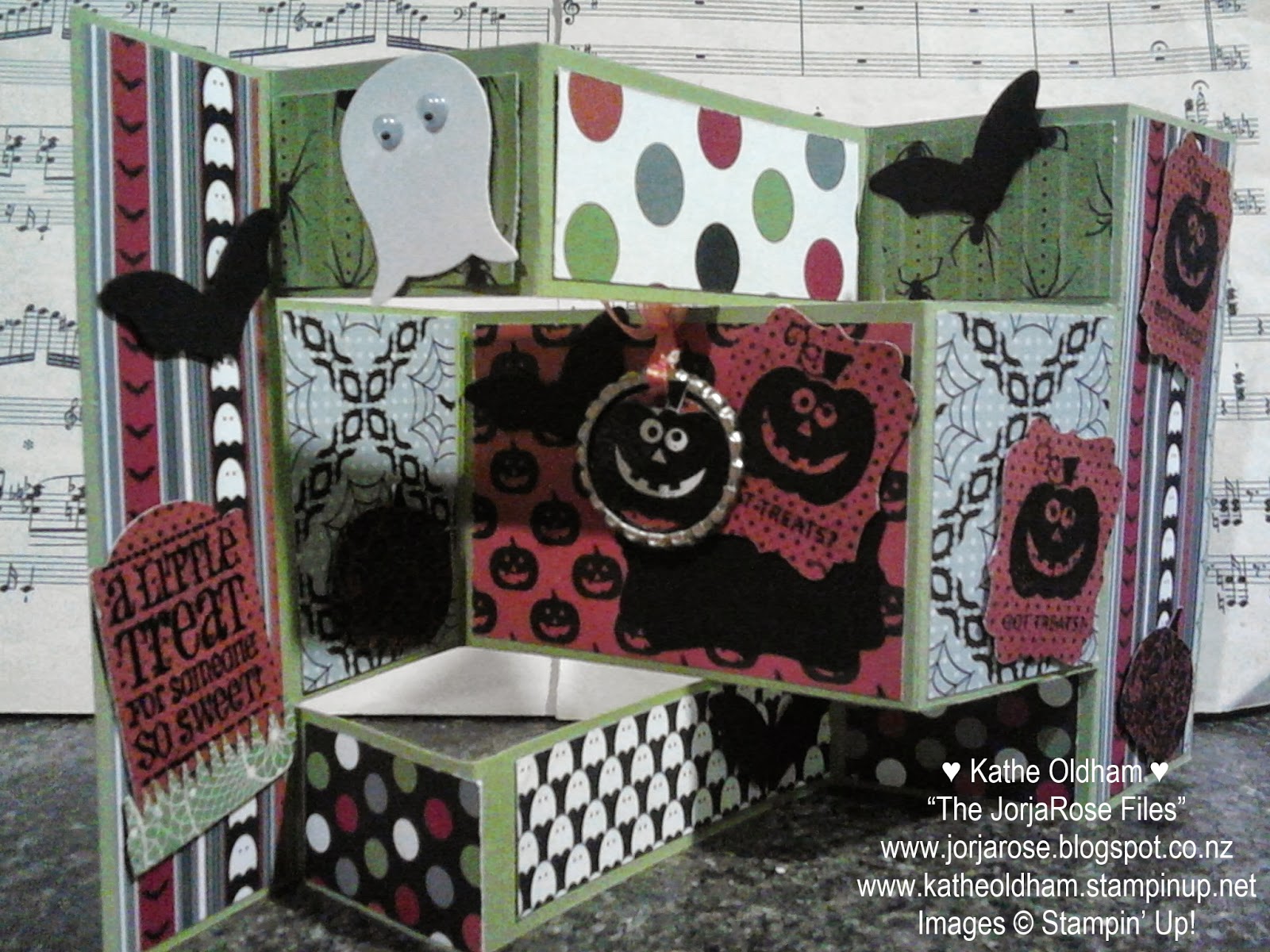 The JorjaRose Files ...: A Fancy Fold Card With A Halloween Twist