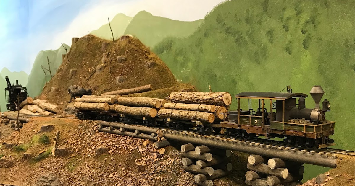 Modeling Narrow Gauge: Log Train on the DC&L RY