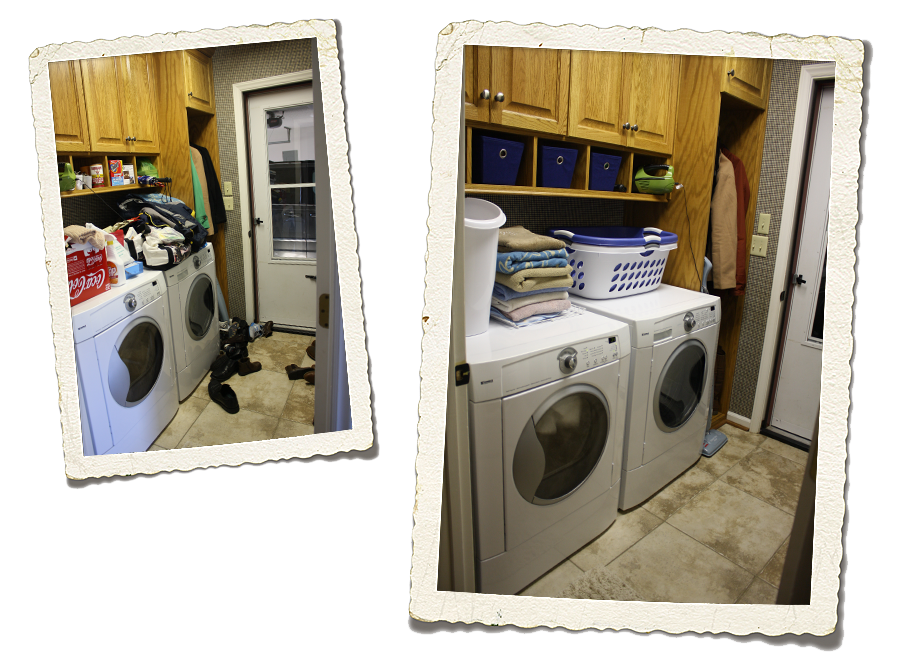 more than 9 to 5...my life as "Mom": Getting Organized: Laundry Room ...